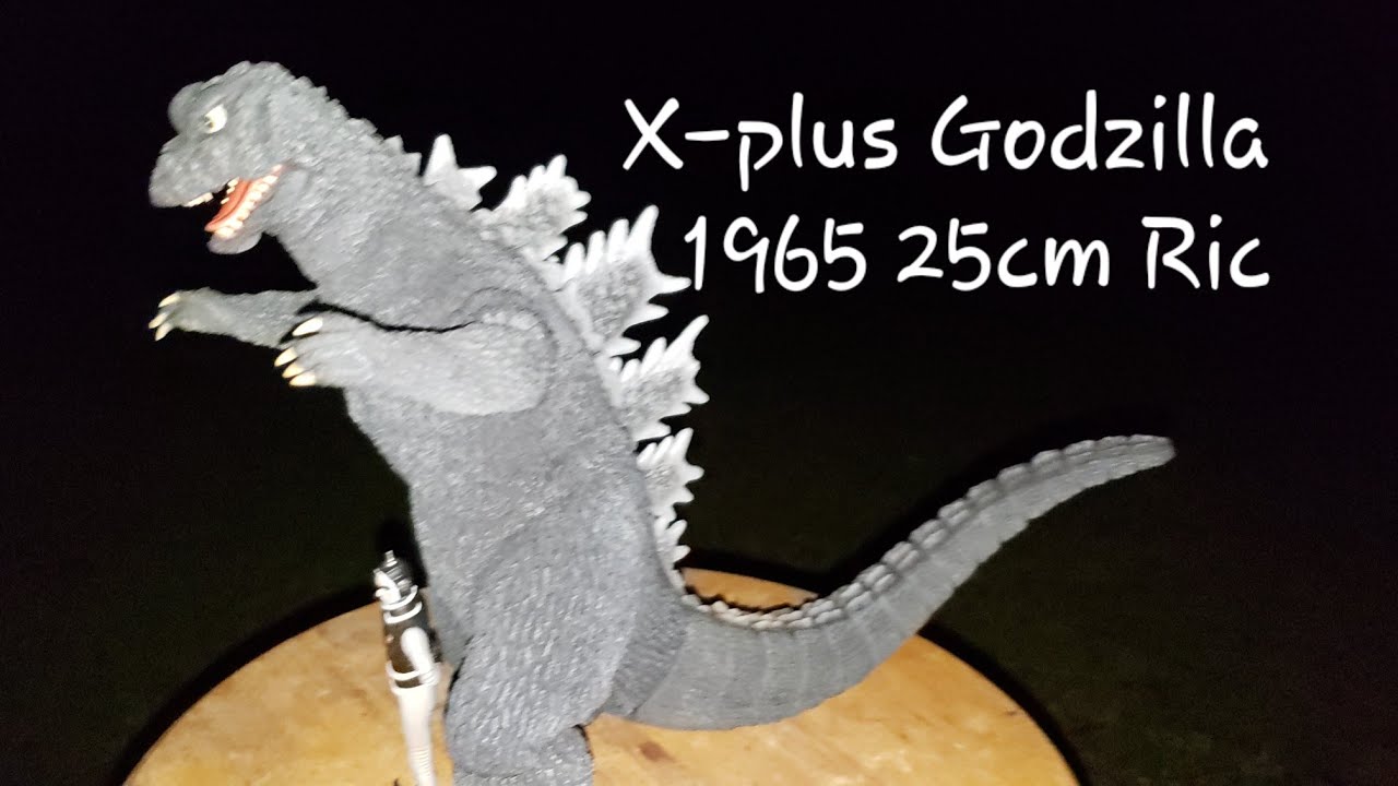 X-plus Godzilla 1965 25cm. Ric. - YouTube