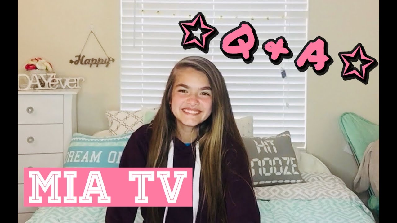 Q & A GET TO KNOW ME Mia TV - YouTube