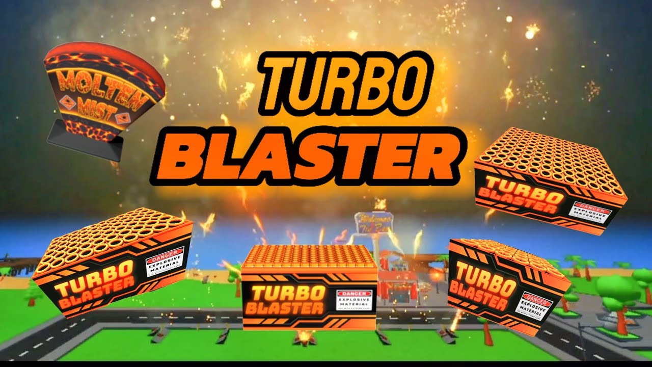 Turbo Blaster Fireworks Show (Fireworks playground) Roblox - YouTube