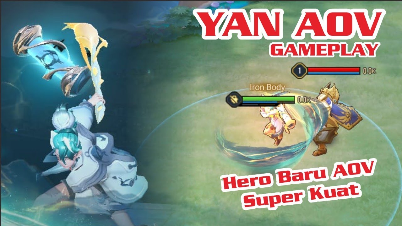 YAN Hero baru AOV Yang super kuat - Garena AOV (Arena Of Valor) - YouTube
