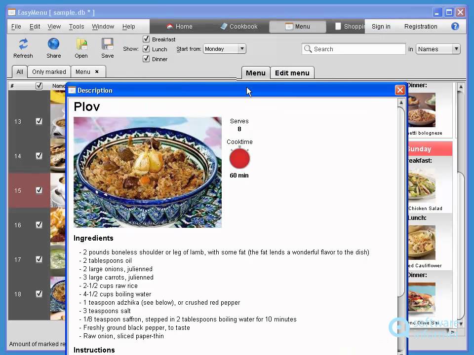 How to use EasyMenu - YouTube