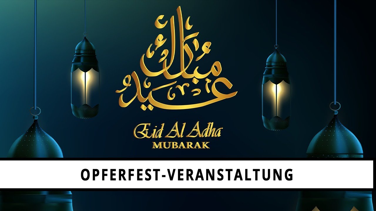 Opferfest-Veranstaltung | Sheikh Mehdi Khalil - YouTube