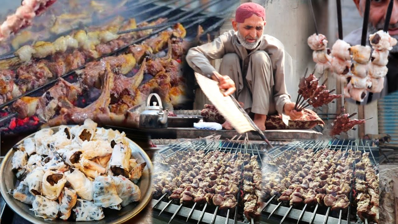 Patta tikka Recipe | Kaleji Bbq Recipe | 50 year old man Cooking Liver ...