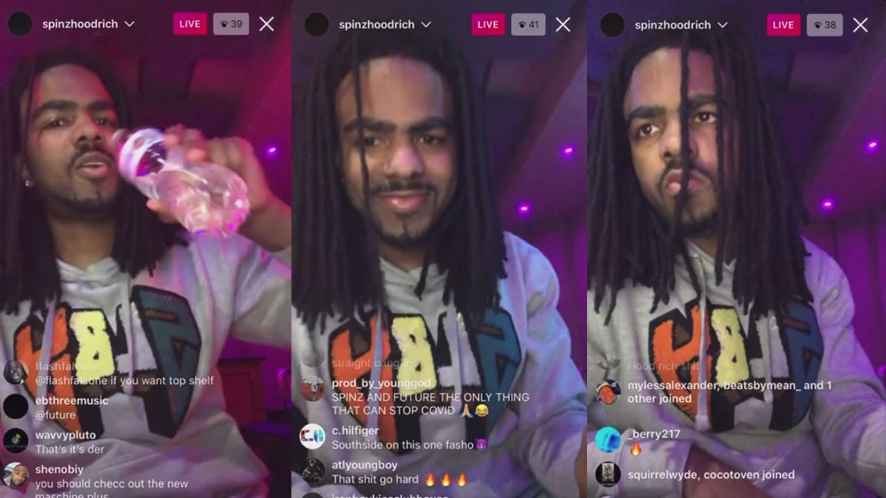 DJ Spinz Returns to IG Live 🔥 [Plays 2020 Beats] - YouTube