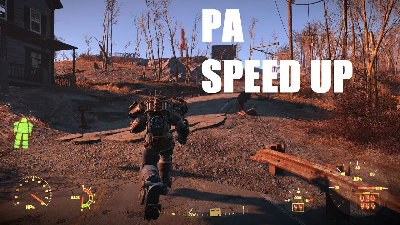 Fallout 4 PA Speed Up - YouTube