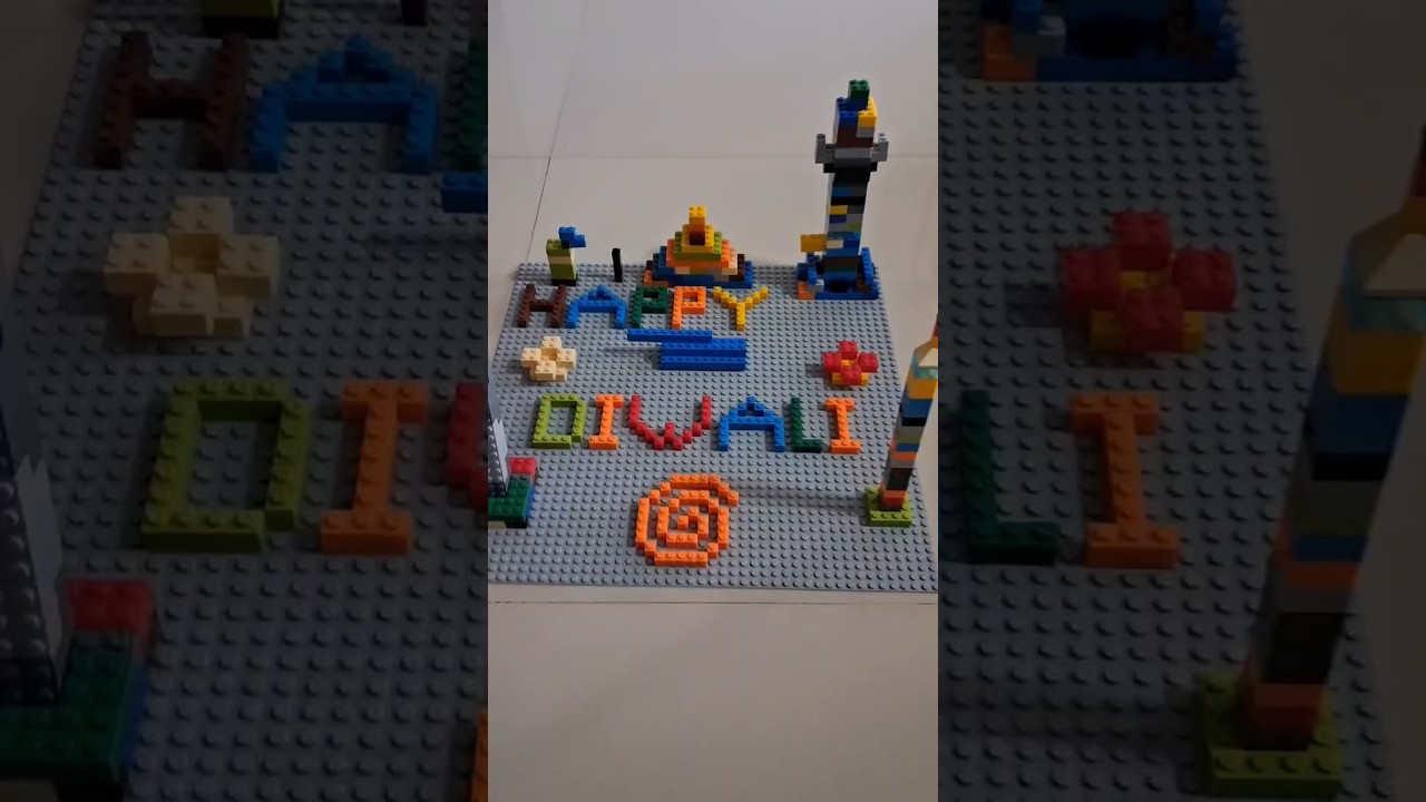LEGO Happy Diwali #shorts #lego #diwali - YouTube
