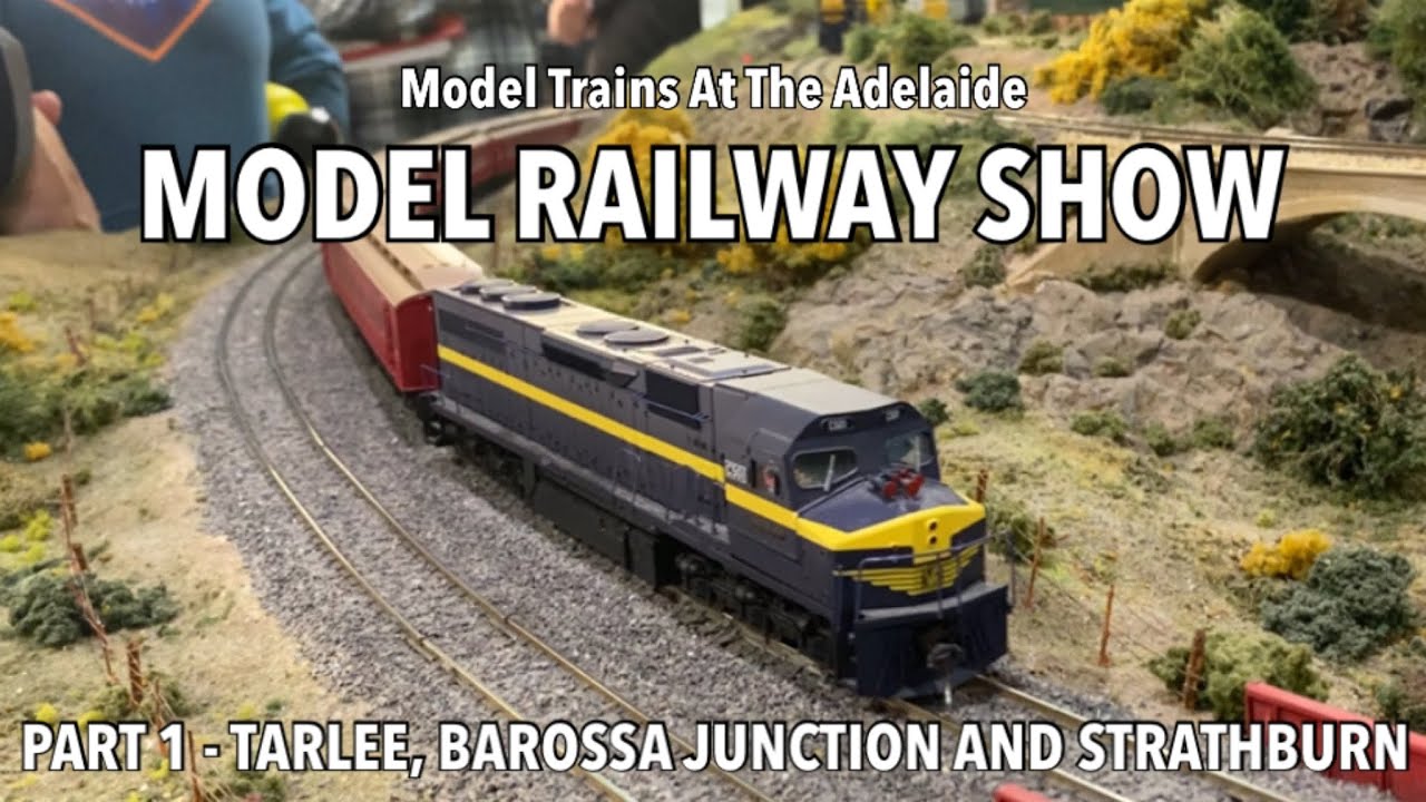 Model Trains At The Adelaide Model Railway Exhibition - Part 1 - YouTube