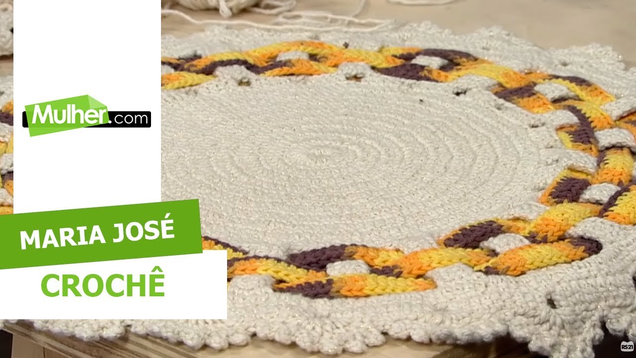 Crochê - Maria José - 21/11/2018 - YouTube