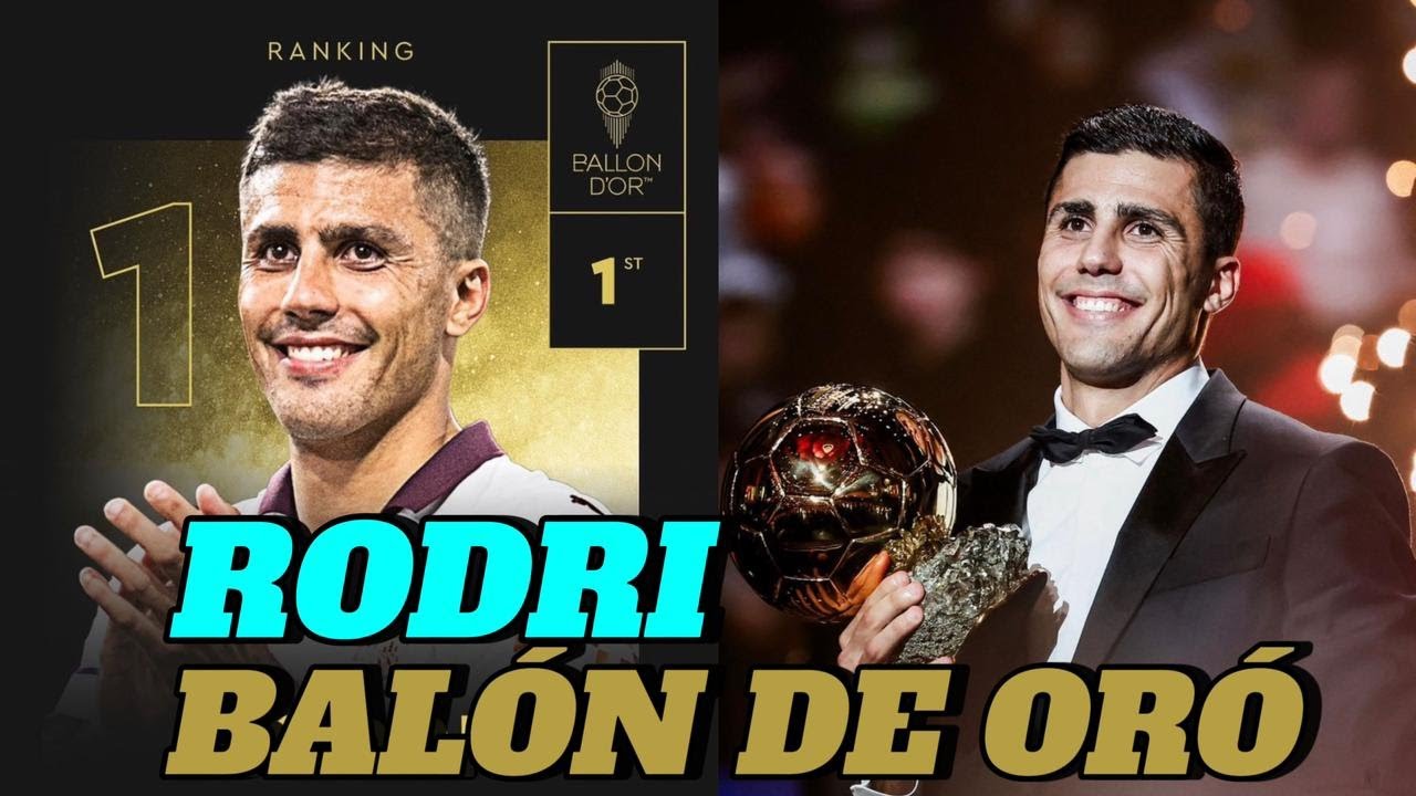 RODRI BALON DE ORO 2024 - YouTube