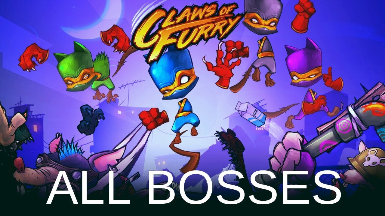 Claws of Furry: All Bosses - YouTube