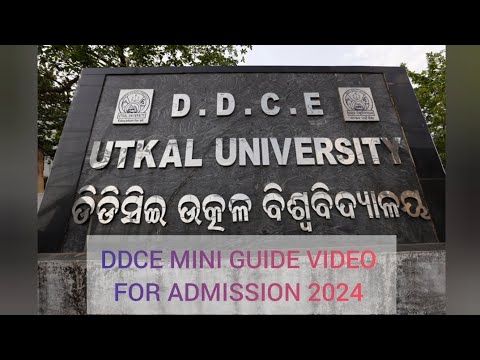 DDCE MINI GUIDE VIDEO FOR ADMISSION 2024 |#ddce | #cdoe |# ...