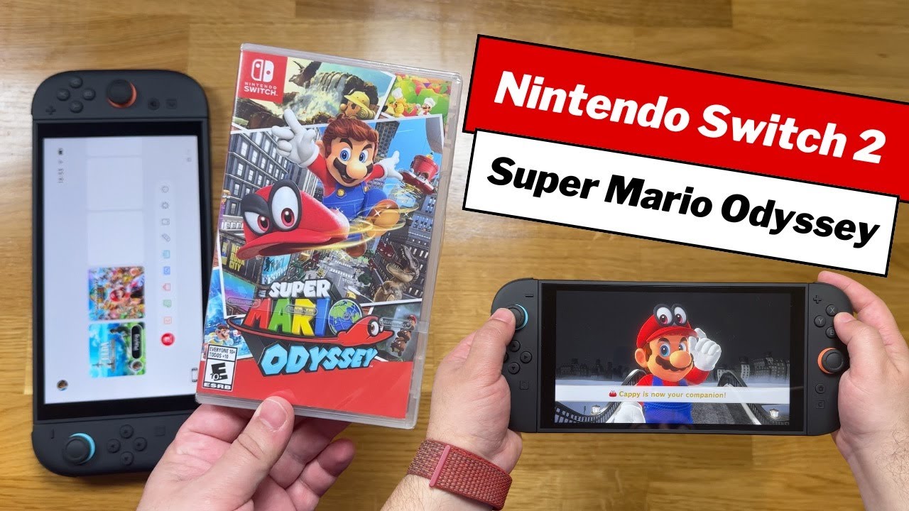 Nintendo Switch 2 - Super Mario Odyssey Gameplay - YouTube