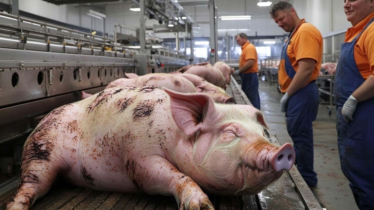 Inside America's Massive Pork Industry How 353,000 Pigs Are Processed ...