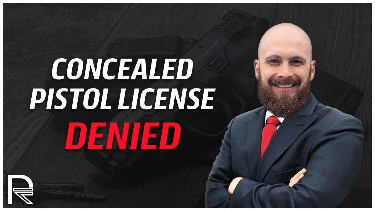 Concealed carry permit denied in Michigan || Court Order - YouTube
