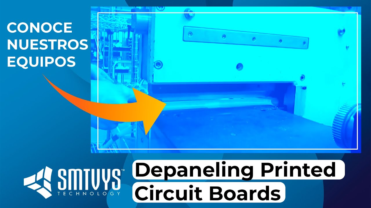 Depaneling Printed Circuit Boards SMTVYS - YouTube