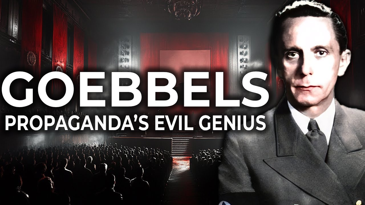 Joseph Goebbels: The Mastermind Who Controlled a Nation’s Mind - YouTube