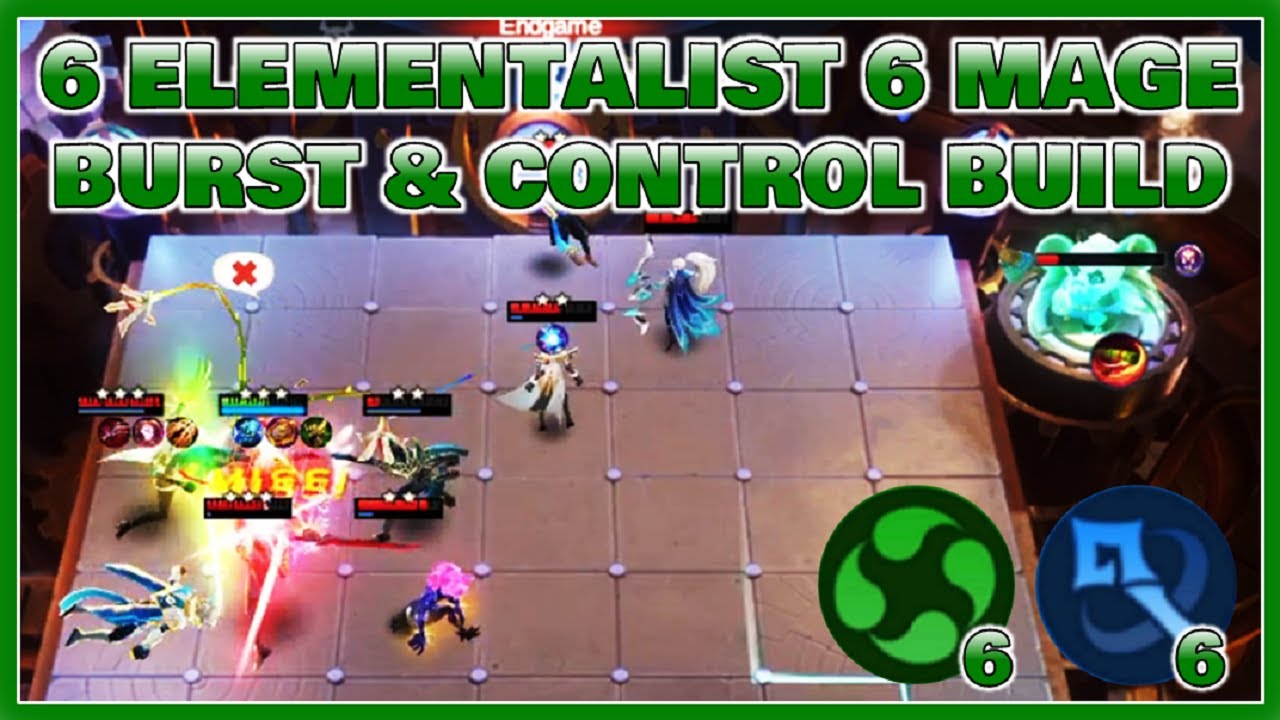 6 ELEMENTALIST 6 MAGE BUILD | META SYNERGY - TOP GLOBAL PLAYER | MAGIC ...