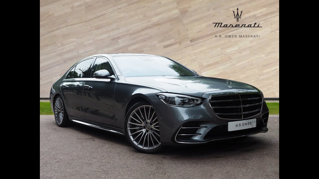 2021 Mercedes-Benz S500L 4Matic AMG Line - YouTube