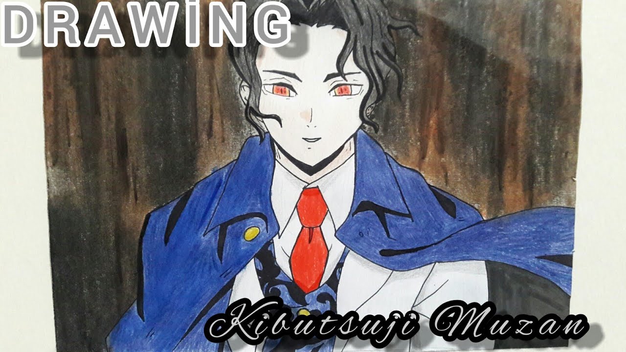 Drawing - Kibutsuji Muzan (Speed) Kimetsu No Yaiba / Demon Slayer ...
