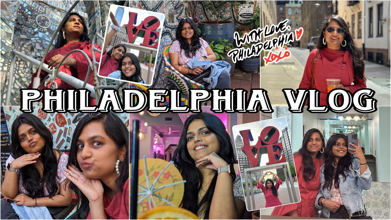 A Day In Philadelphia Exploring The City Vlog Mansi Patel Youtube