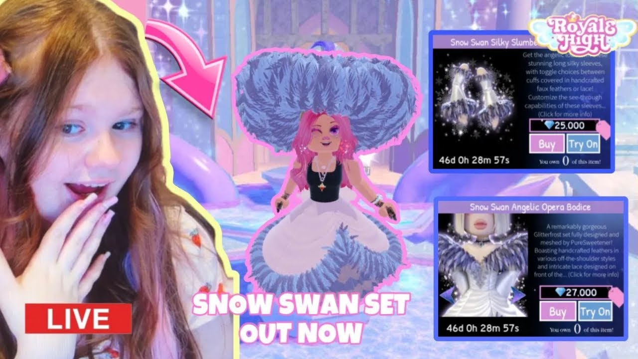 LIVE - GLITTERFROST GRINDING! Roblox Royale High - YouTube