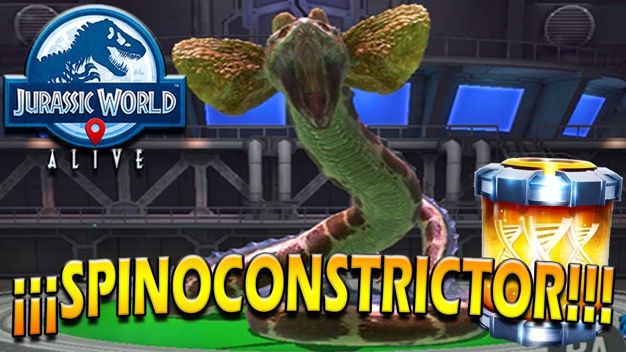 ¡SPINOCONSTRICTOR VORAZ! + ¡Incubadora Premium de Ludia! - Jurassic ...