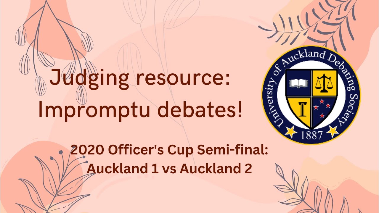 2020 Officer's Cup Semi-final: Auckland 1 vs Auckland 2 - YouTube