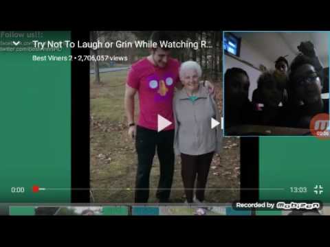 Try not to laugh)grandma is lit - YouTube
