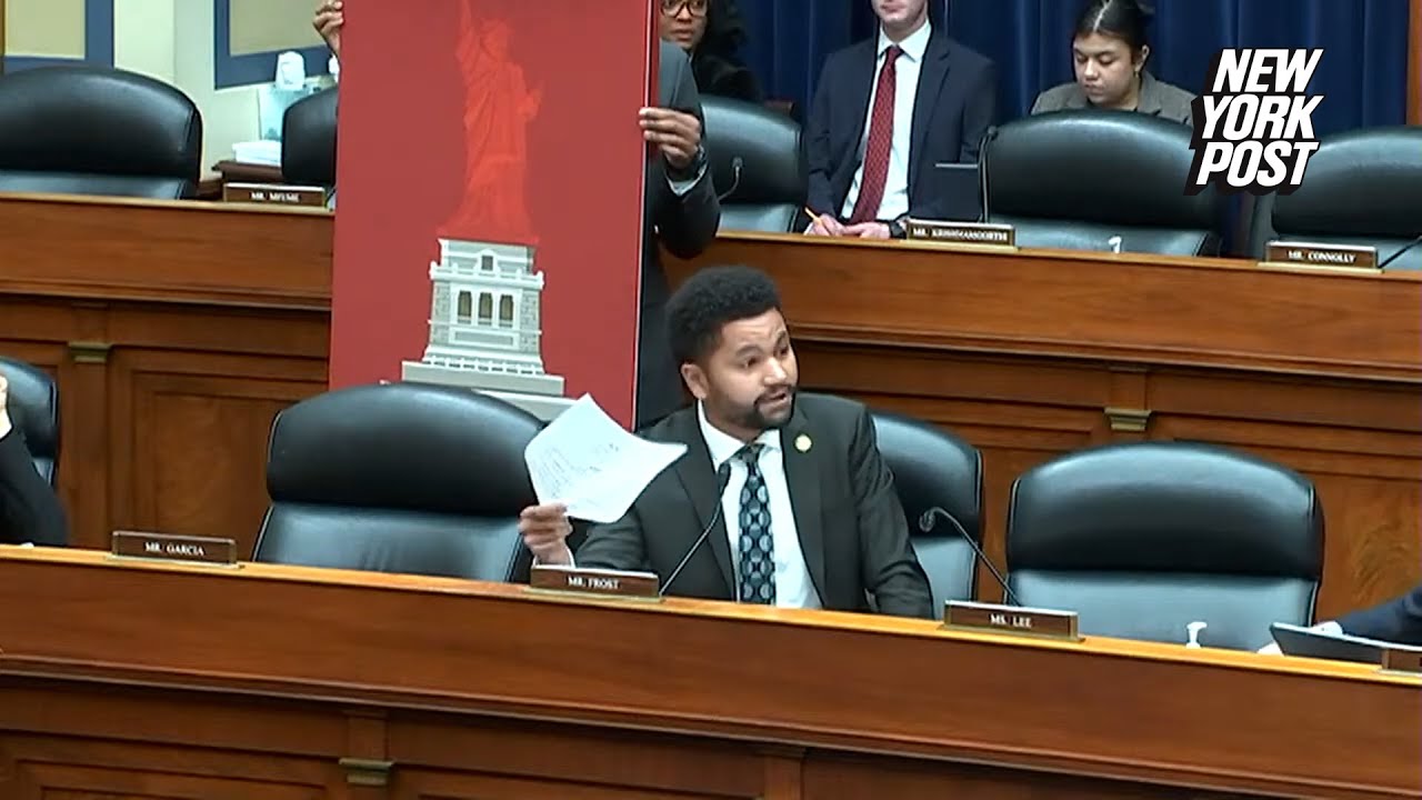 Dem rep roasted for call to remove Statue of Liberty over ‘bigoted’ GOP ...