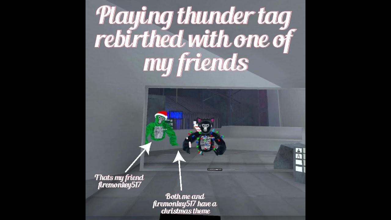 Playing thunder tag rebirthed, but with my friend - YouTube