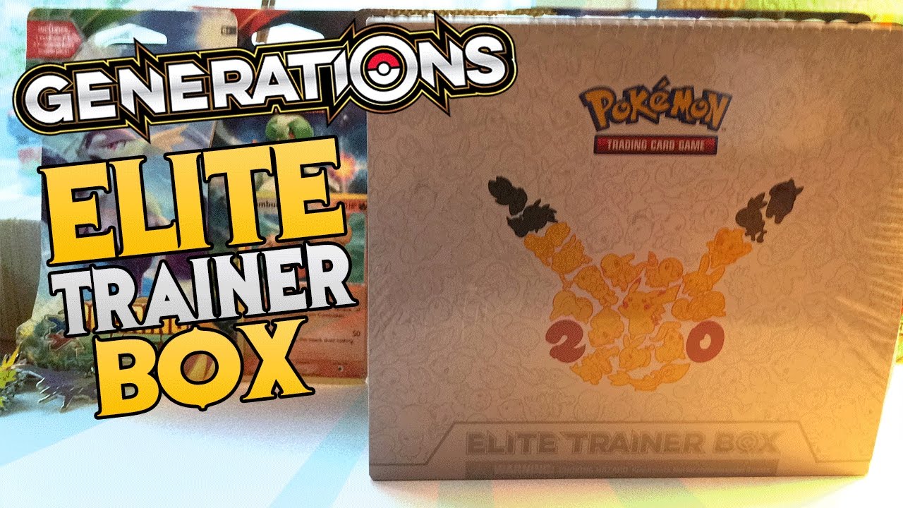 Opening a Pokémon Generations Elite Trainer Box!! - YouTube