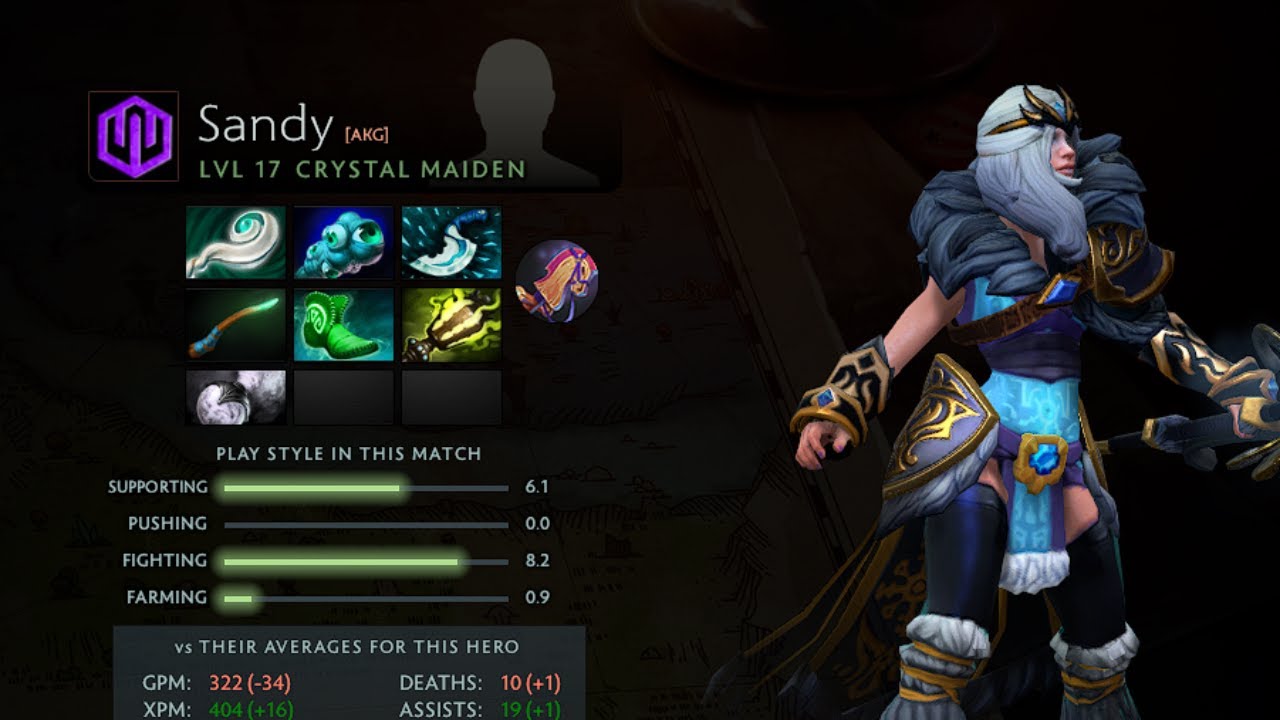 Dota 2 Replay 7.33b -Hard Support- Crystal Maiden [Top Support] [Mad ...