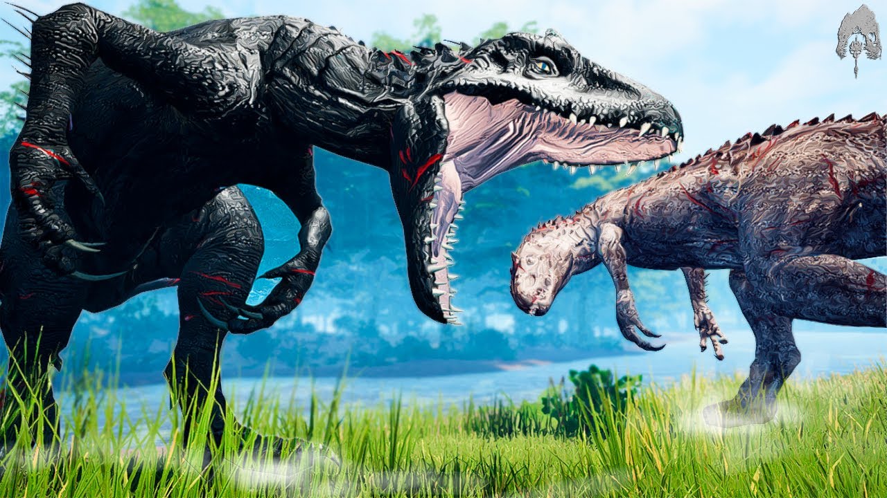 The Isle - indominus Rex Black Monstruosa! Fui Atacado Pela Minha ...