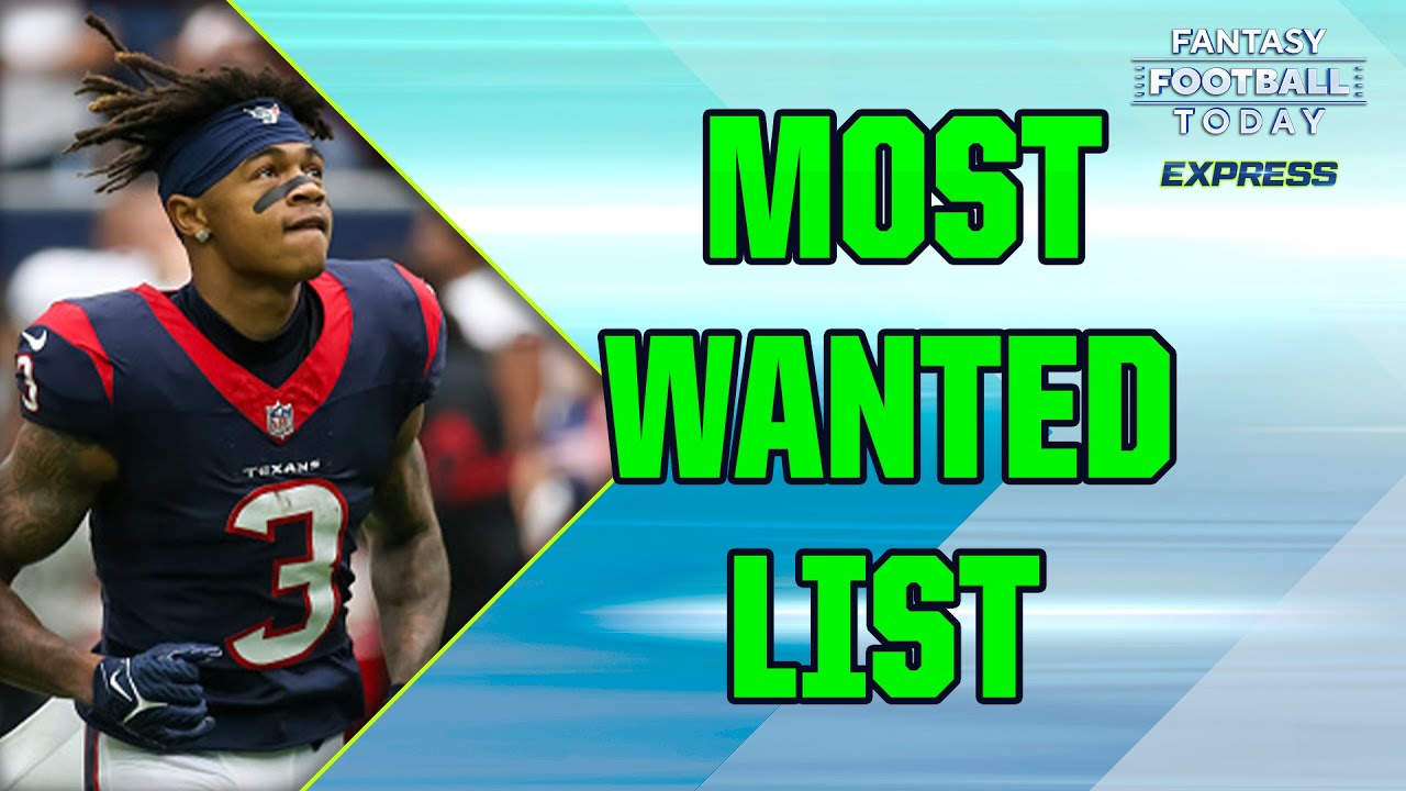 6 Most Wanted Fantasy Football Players for 2024! Players You Must Draft ...