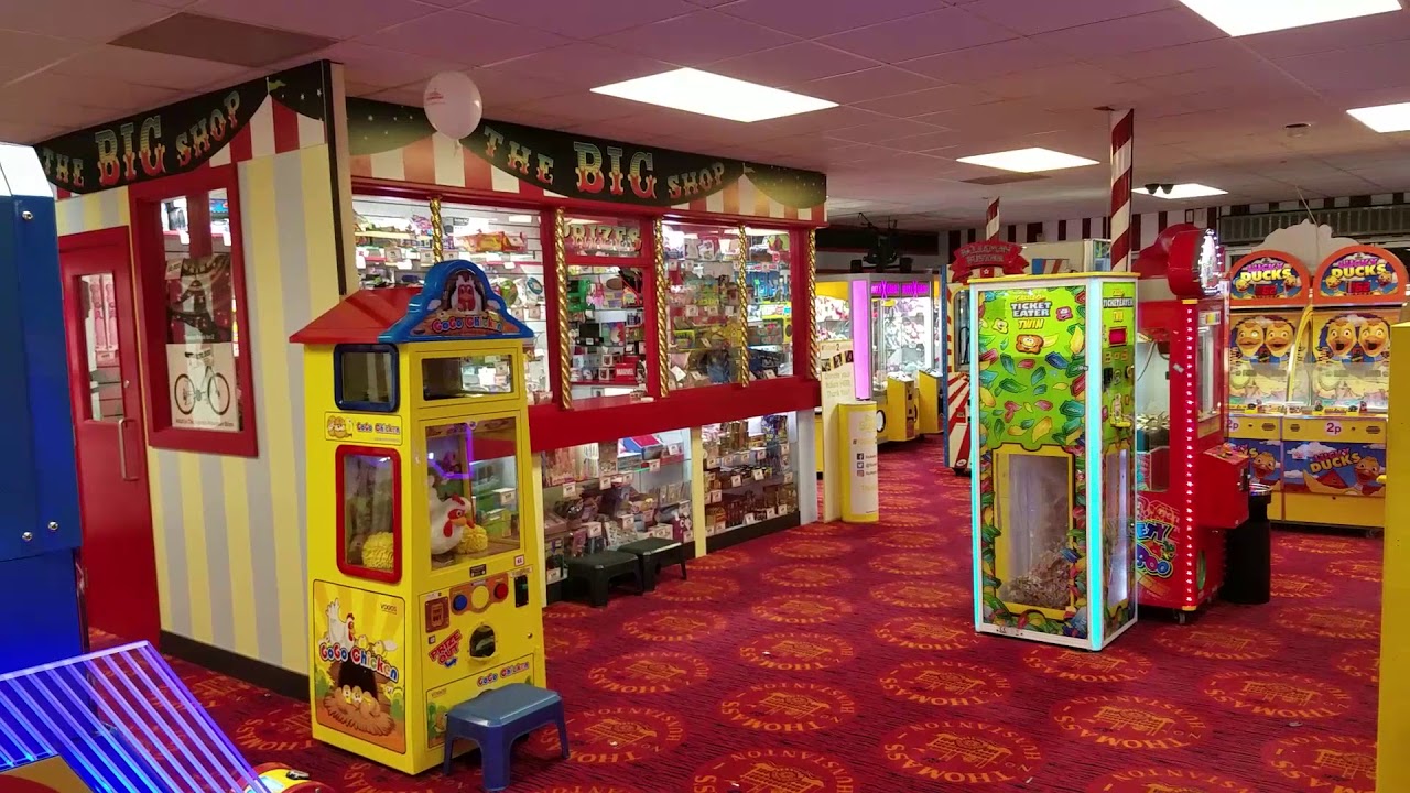 Video Game Arcade Tours - Thomas's Showboat Family Leisure Centre ...