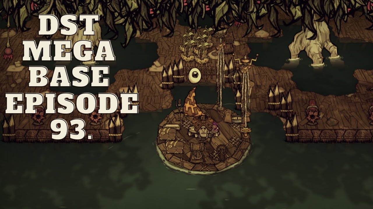 Ep. 93. Don't Starve Together. 6.3k days. Maxwell Mega base and chill ...