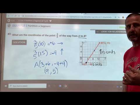 Partitioning a segment - YouTube