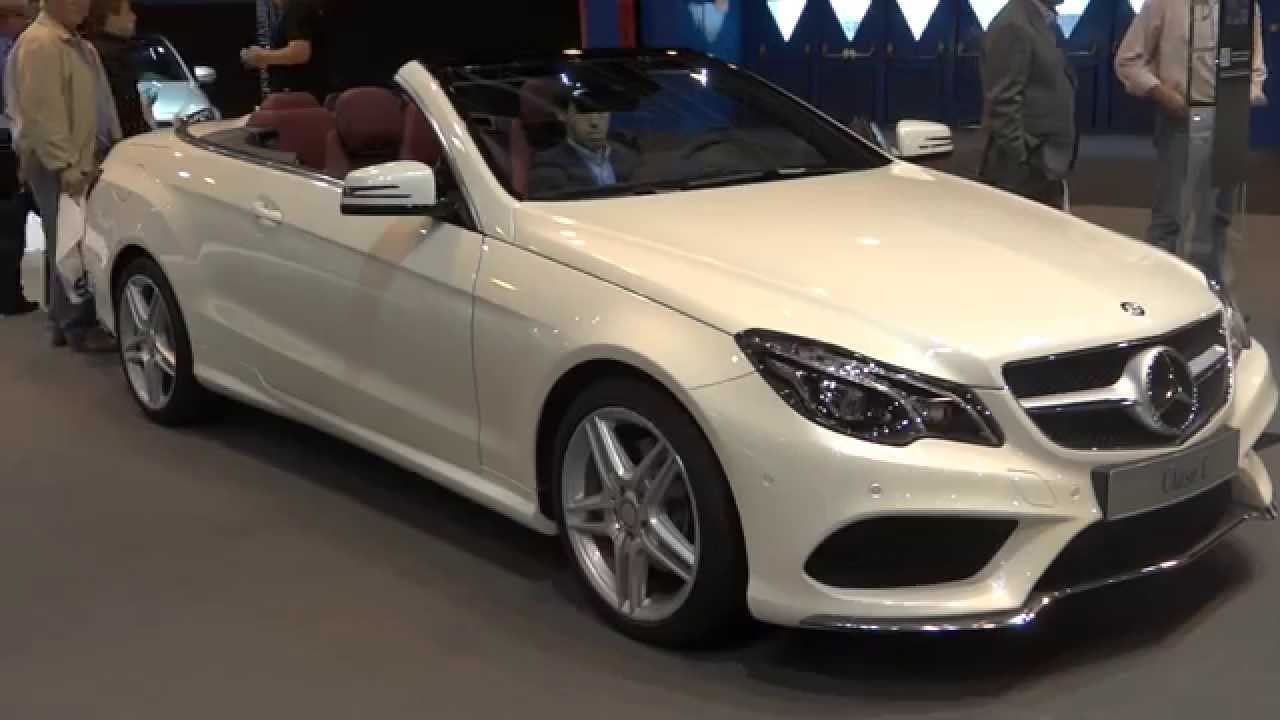 Mercedes-Benz E 360 BlueTEC at Madrid Motor Show 2014 | AutoMotoTV ...