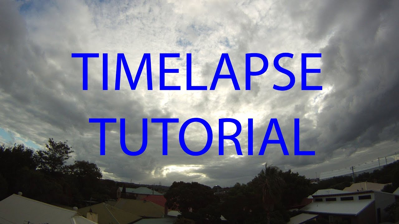 Timelapse Camera Time - How long does it take? - Tutorial - YouTube