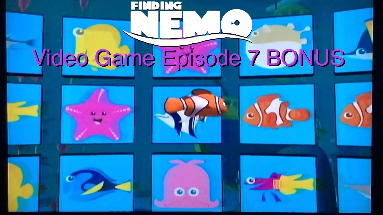 Finding Nemo video Game Episode 7 BONUS - YouTube