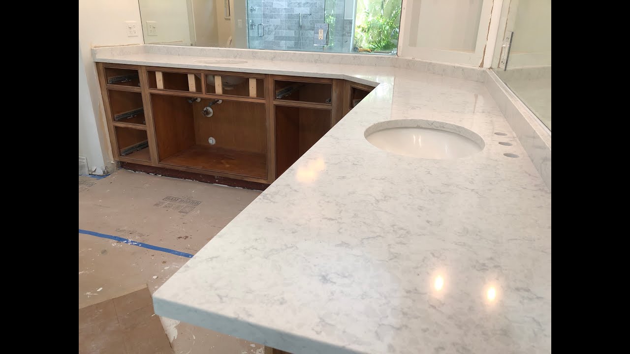 Mara Blanca | Quartz Countertops | Boca Raton FL - YouTube