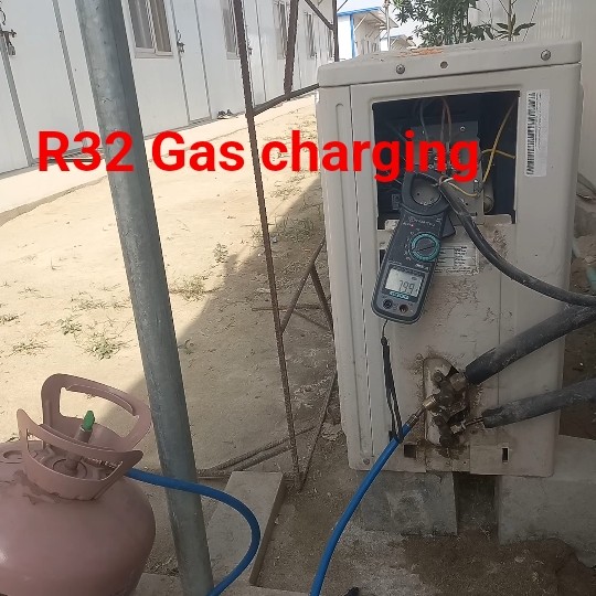 Haier Ac R32 Gas charging #hvac #airconditioner #HVACExperts#automobile ...