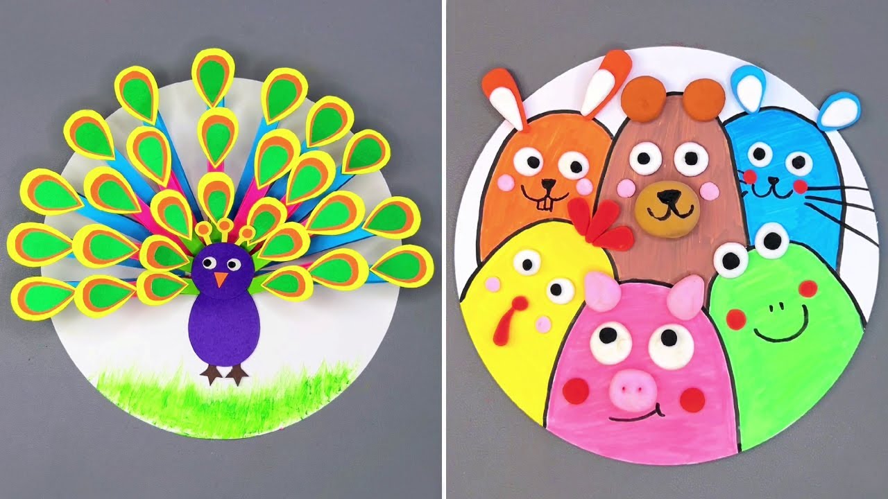 Creative and Colorful Art & Craft Ideas | Kids Craft Activities You Can ...