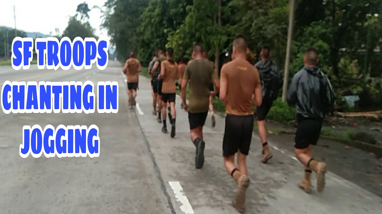 SF TROOPS CHANTING IN JOGGING - YouTube