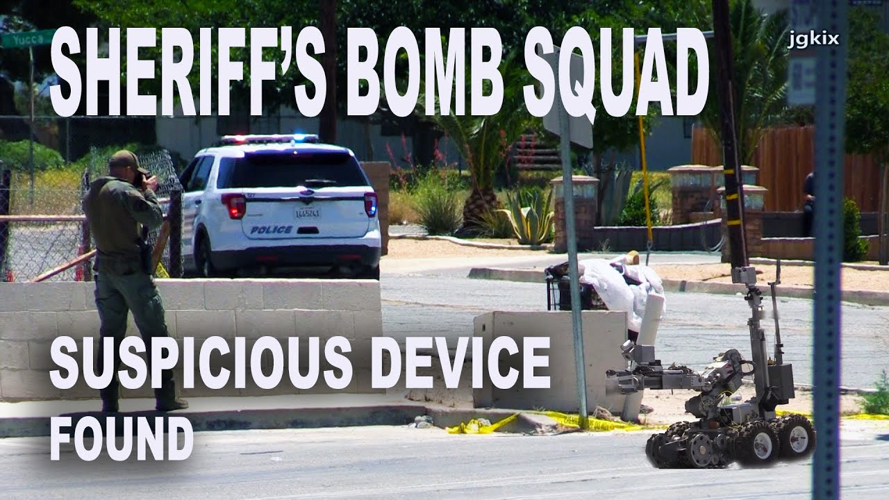 Suspicious Device Found; Bomb Squad Clear - YouTube