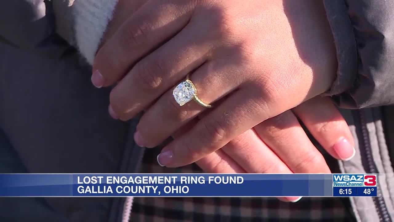 Lost engagement ring found in Gallia County - YouTube