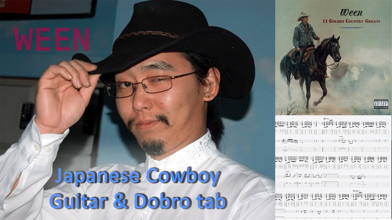 Ween - Japanese Cowboy Guitar & Dobro Tab (SOLO INCLUDED) - YouTube