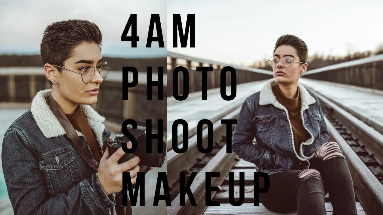 doing my makeup @4am for a photoshoot. - YouTube