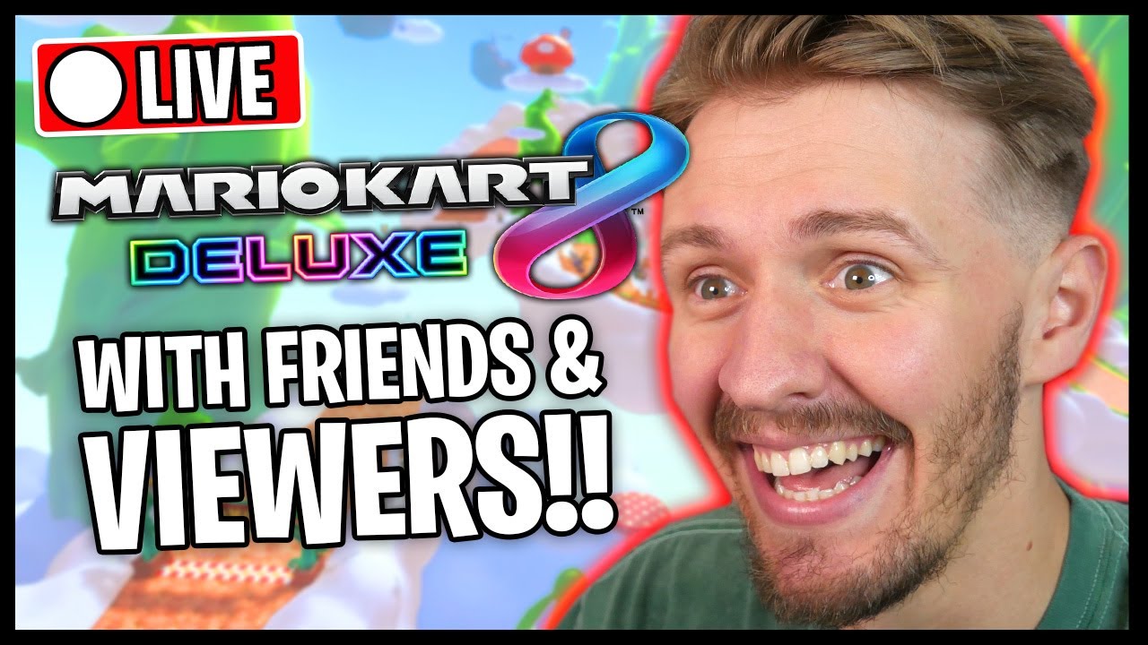 PLAYING MARIO KART /w FRIENDS.. - YouTube
