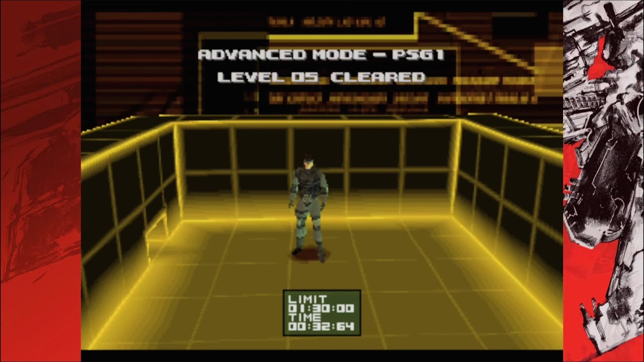 MGS1 INTEGRAL VR TRAINING｜ADVANCED MODE - PSG1（TIME ATTACK） Lv.1〜5 ...